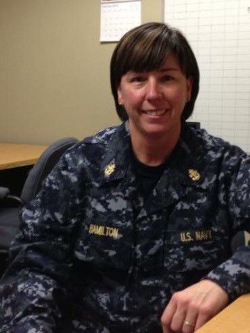 Career Navy veteran Robin Hamilton's work includes gathering ...