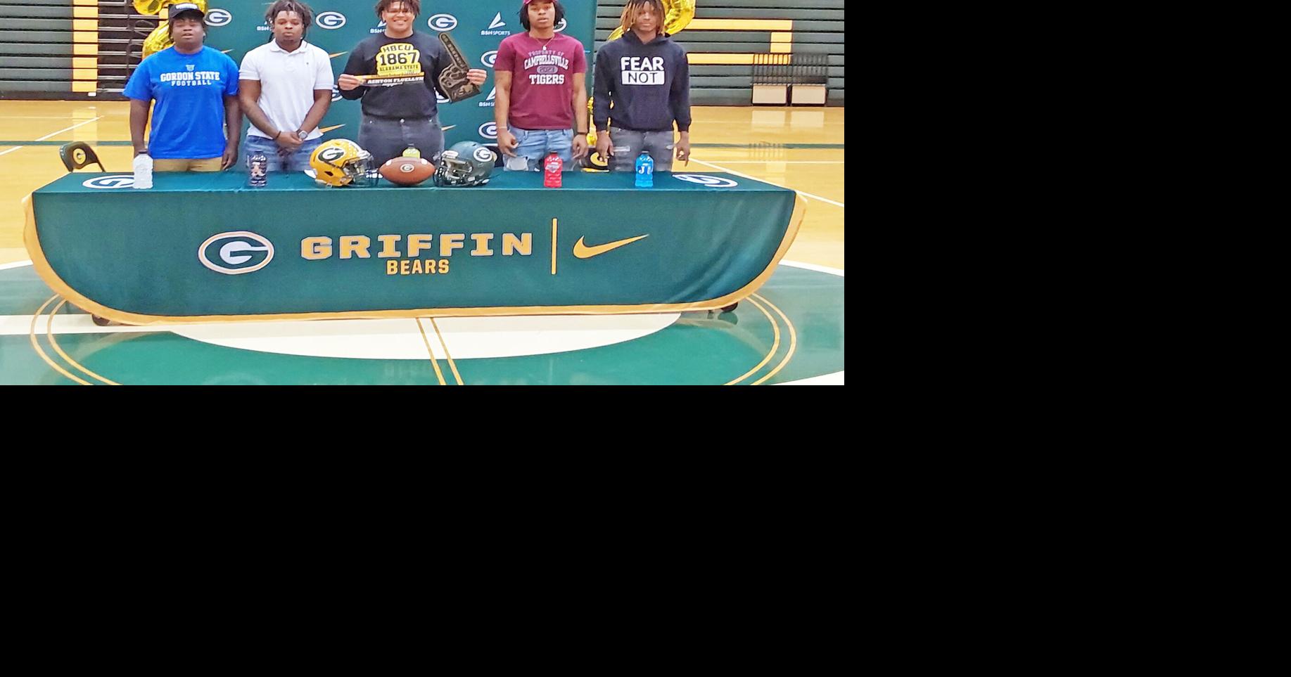 Five Griffin football stars sign to college teams | Sports ...