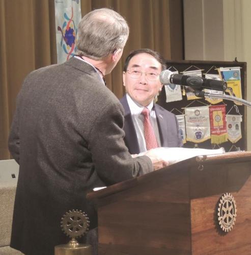 Dr. Hu speaks to Rotary Club | Local News | griffindailynews.com