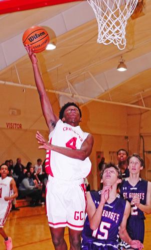 PREP BASKETBALL: Crusaders fire 1st shot in state playoff action; Sit a ...