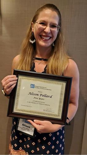 State chamber honors Pollard for service | Business | griffindailynews.com