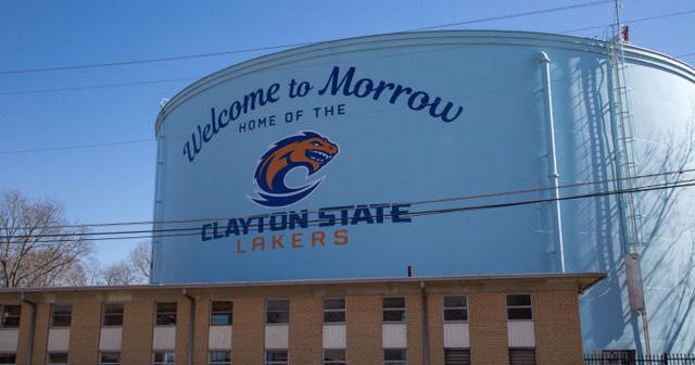 Clayton County water tower features Clayton State’s mascot | News ...