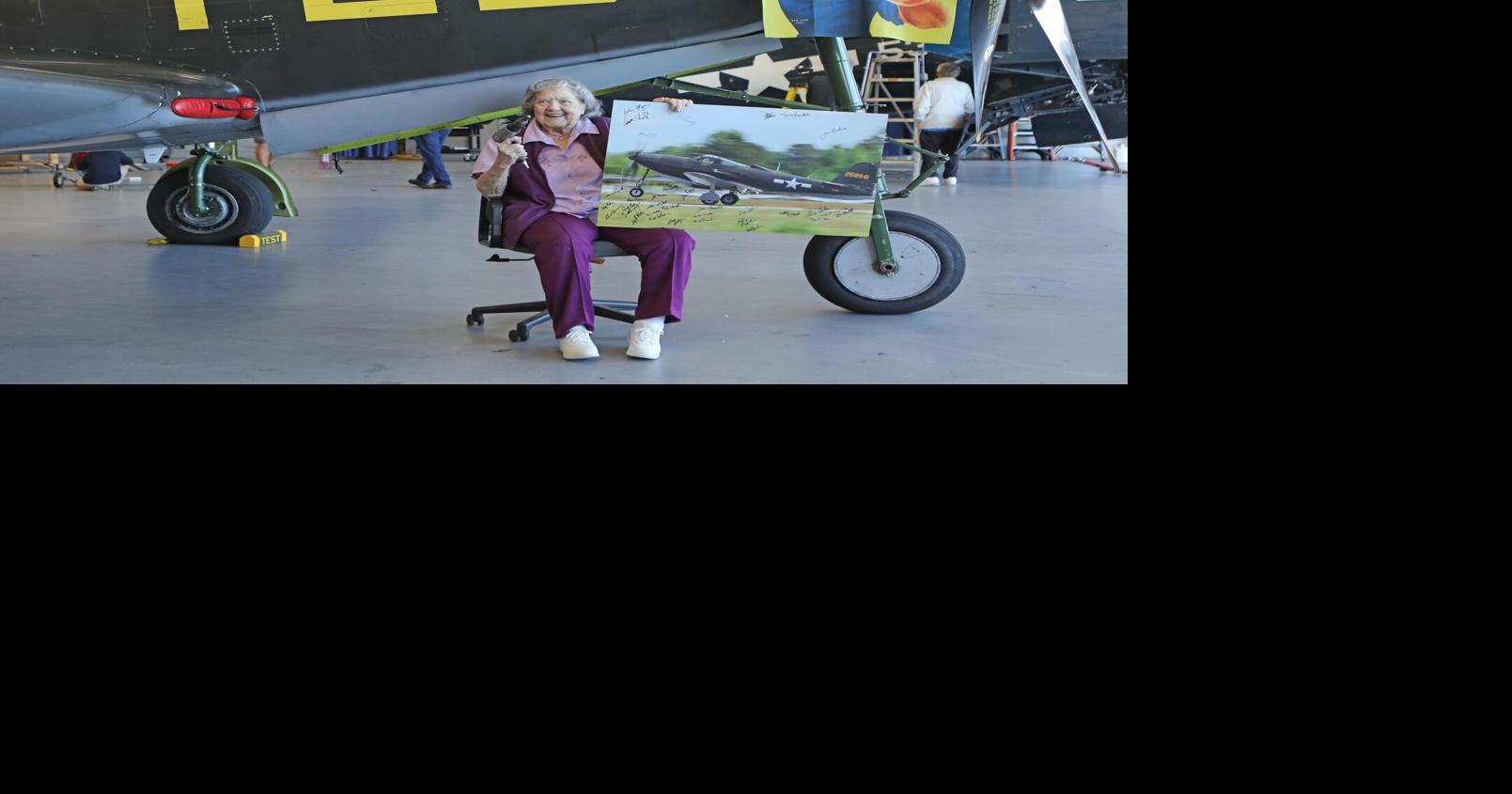 CAF Dixie Wing dedicates vintage plane in honor of real-life "Rosie the ...