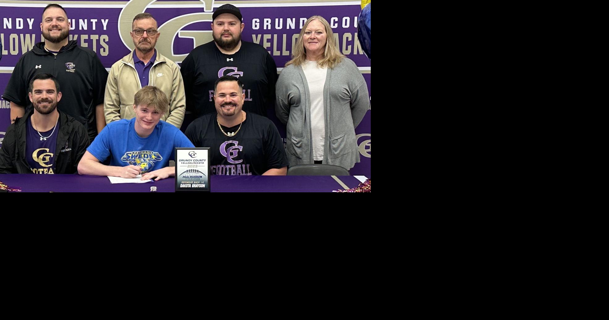 GCHS football’s Grayson signs with Bethany College | Sports ...
