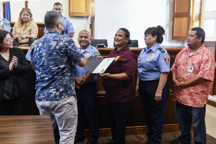 GPD top awardees receive legislative resolutions | Multimedia | guampdn.com