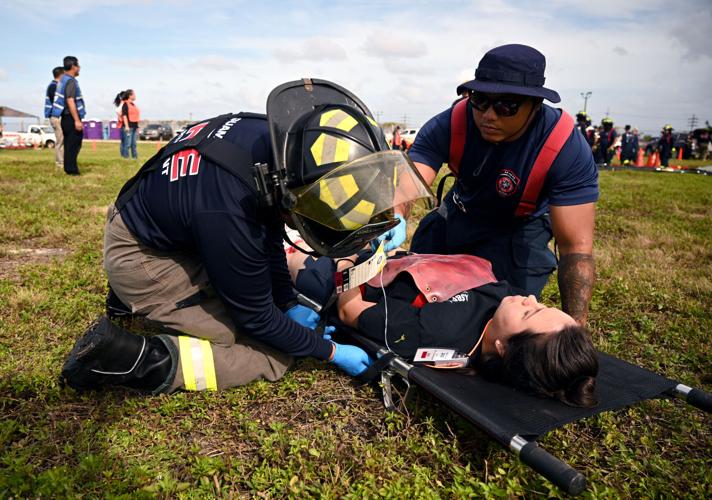 A full-scale disaster exercise at the airport | Multimedia | guampdn.com