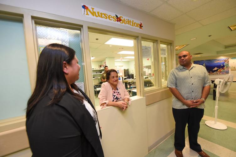 Leon Guerrero and Tenorio makes their rounds with Guam Behavioral ...