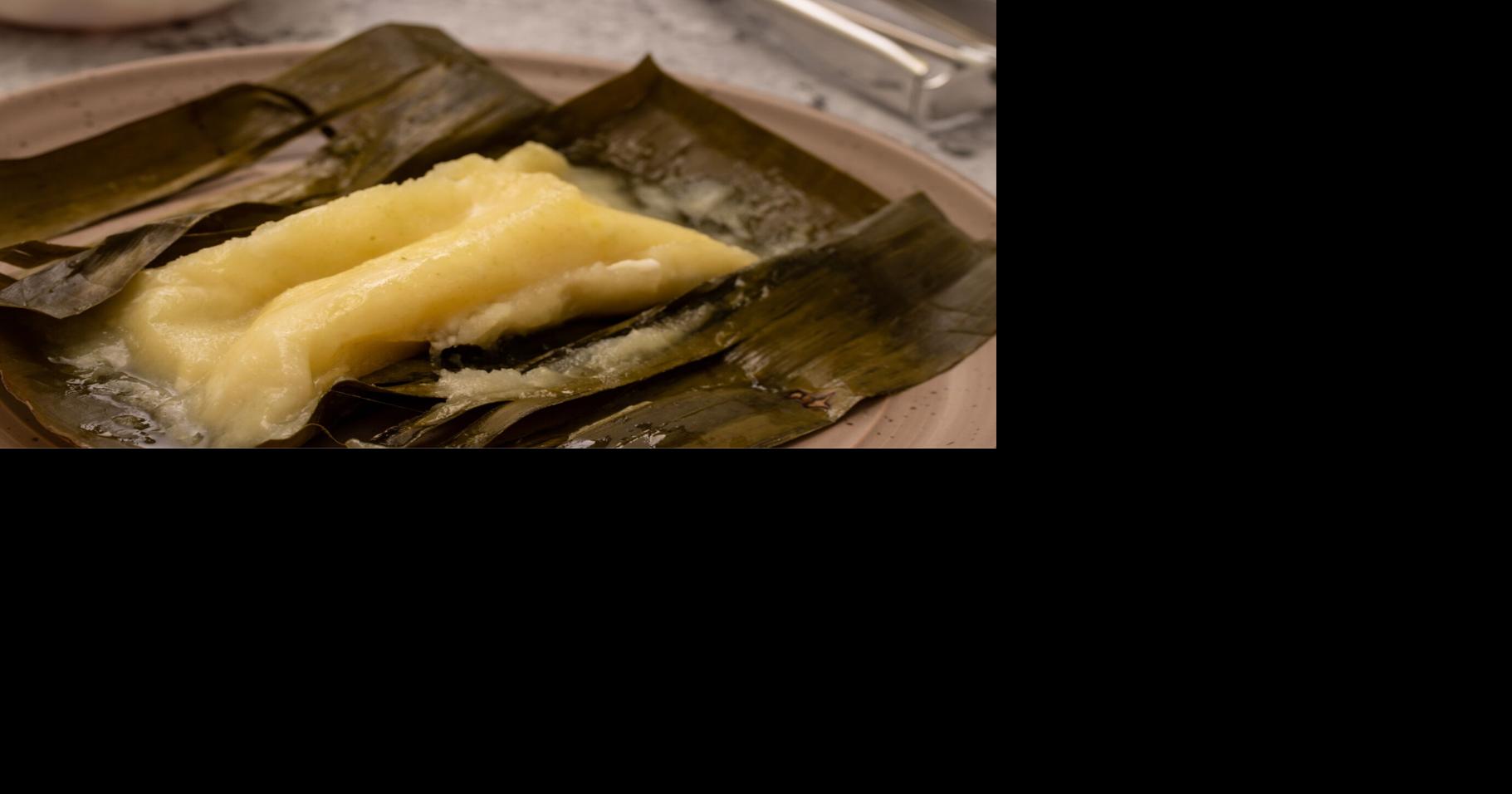 Sweet tamåles mendioka recipe plays on Thai mango sticky rice ...
