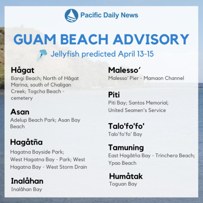 Guam EPA warns of 17 polluted beaches | News | guampdn.com