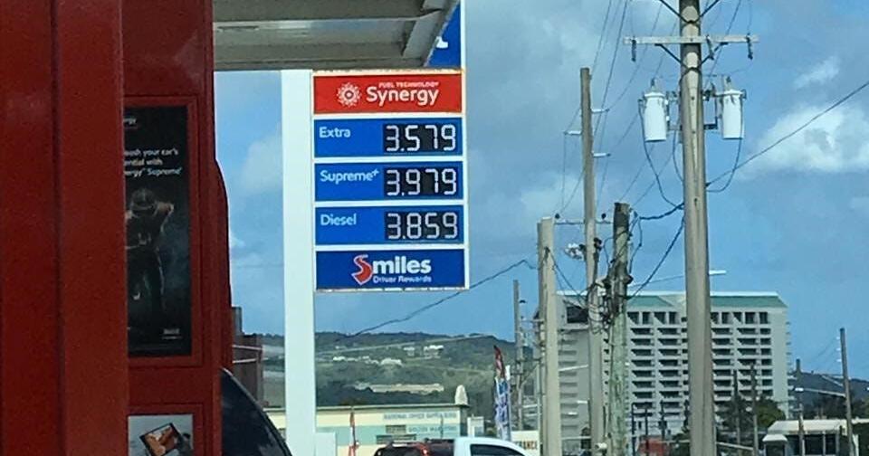 Price of gas on Guam increases again to $3.58 a gallon | Local News ...