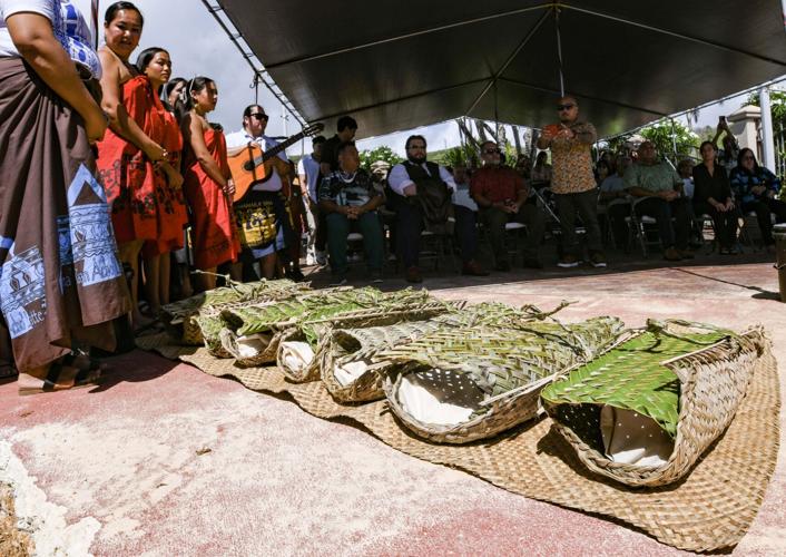 Ancestral CHamoru remains reburied at Pago Bay Resort | Multimedia ...