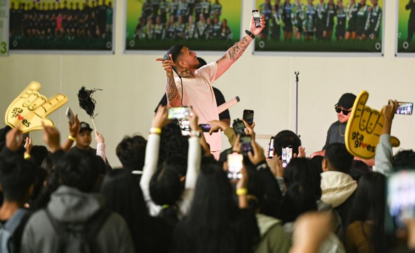 GTA surprises Simon Sanchez High School students with mini concert ...