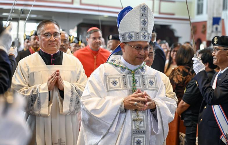 Archbishop Ryan Jimenez installed as Guam's new archbishop | Multimedia ...