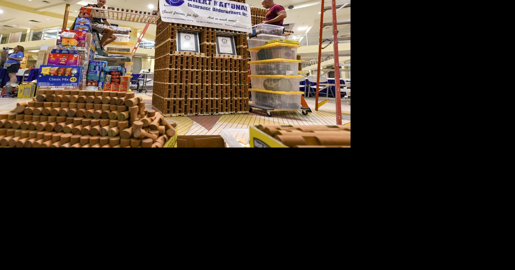 Canned food tower competition this weekend, Tower for Humanity ...