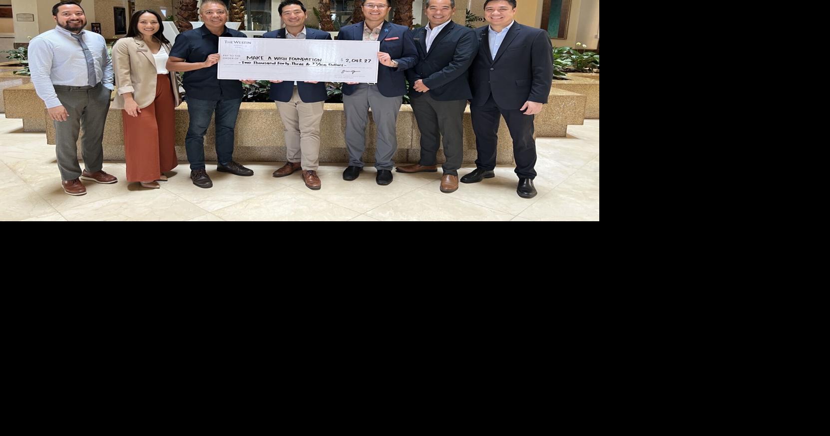 Westin donates to Make-A-Wish Foundation Guam/CNMI | Money | guampdn.com
