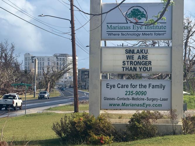 'We're still in an emergency': Sinlaku-hit Saipan residents still ...