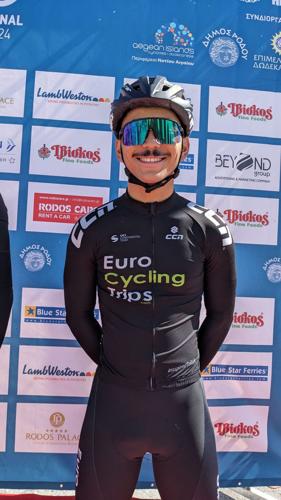Guam cycler Blayde Blas fires on all cylinders in Greece | Sports ...