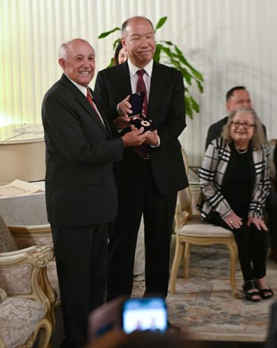 PHOTOS: Former Gov. Carl Gutierrez awarded Japan’s Order of the Rising ...