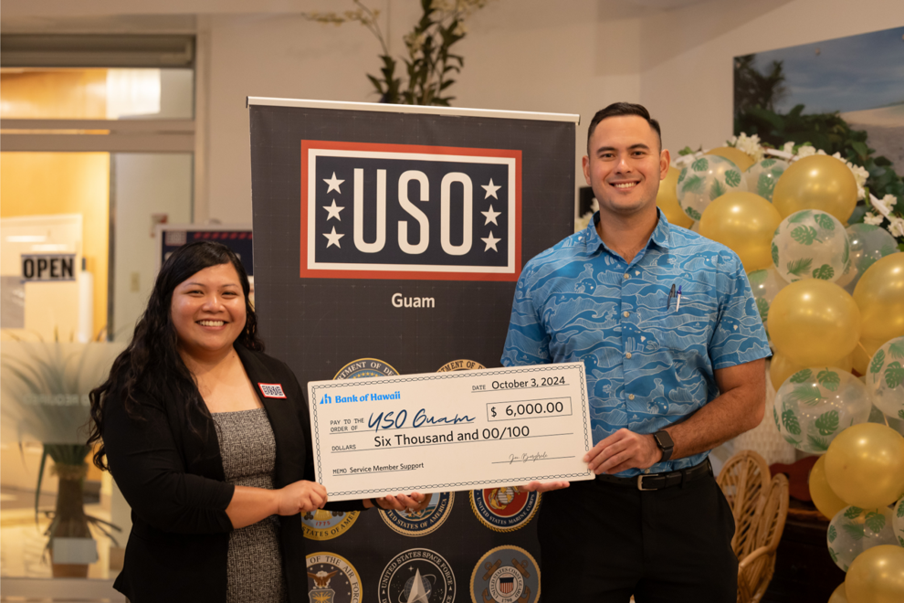 Bank of Hawai’i donates $6K to USO Guam | Lifestyle | guampdn.com