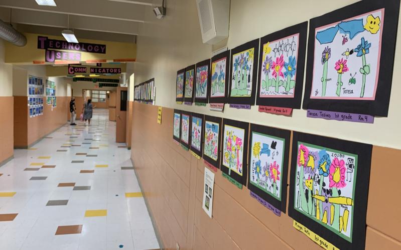 Over 500 pieces of art created by CL Taitano Elementary School students ...