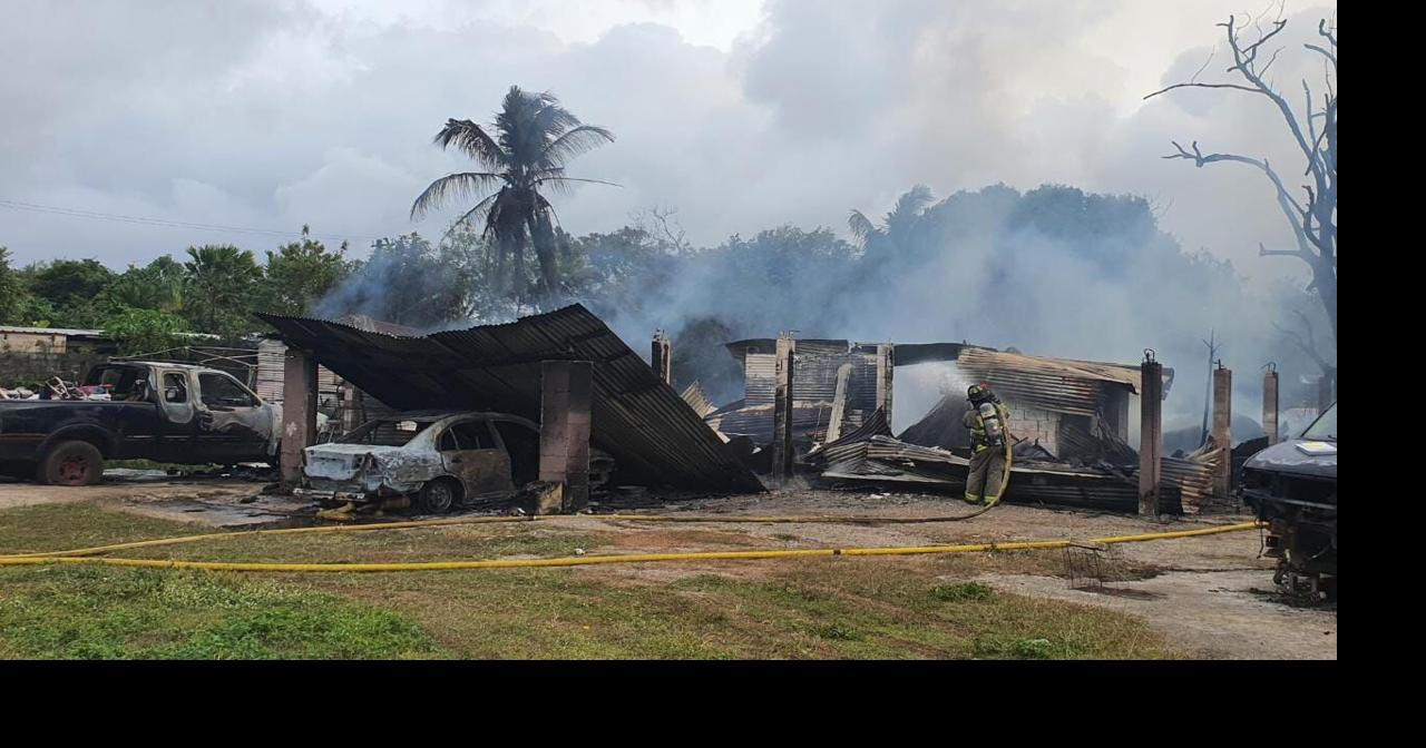 Fire destroys family's home in Astumbo, Dededo | Local News | guampdn.com