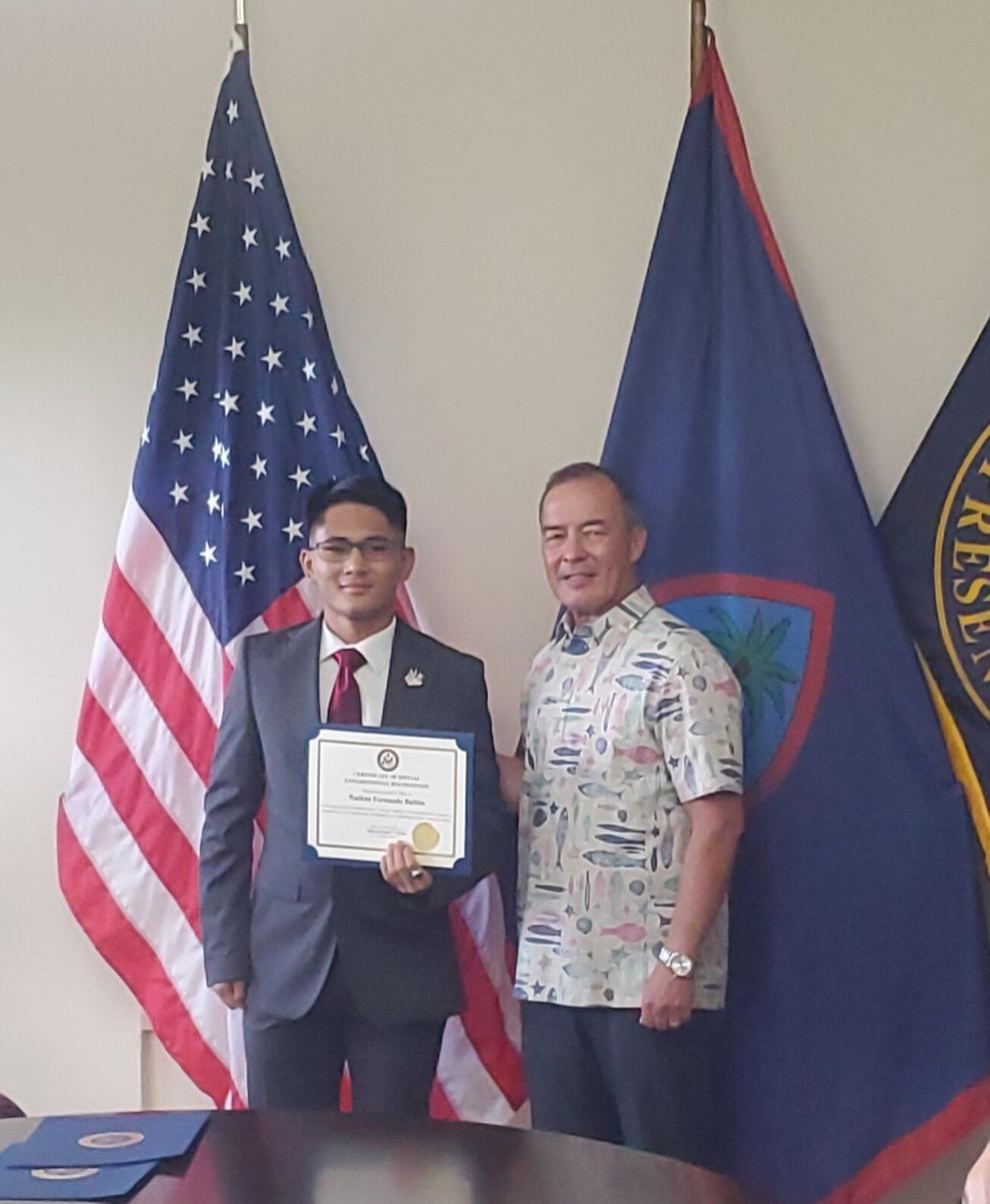 Nathan Balbin among 20-plus Guam students nominated to military service ...