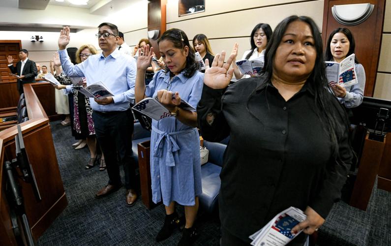 PHOTOS: Naturalization ceremony welcomes 34 new American citizens ...