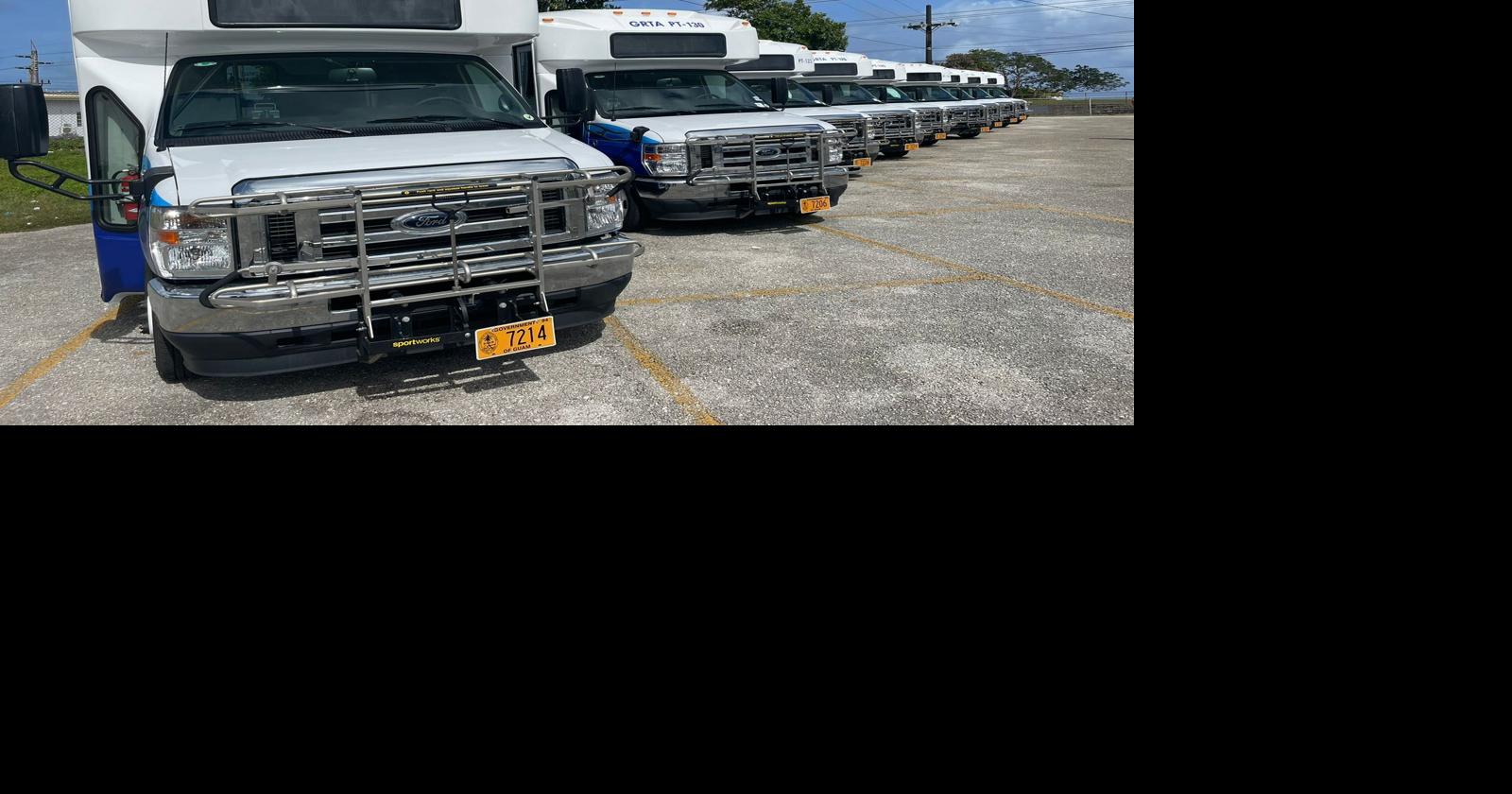 GovGuam nearly doubles Guam Regional Transit Authority fleet | News ...
