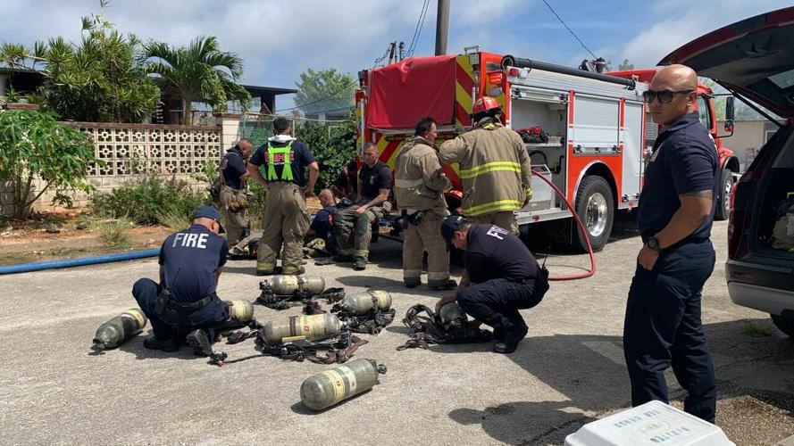 Structure fire brings heavy smoke to Liguan Terrace neighborhood | News ...