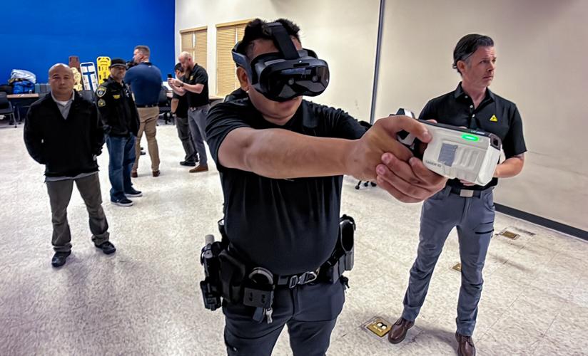 PHOTOS: Guam police officers now train virtually to improve safety on ...