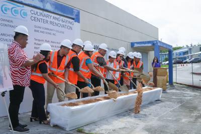 GCC breaks ground on culinary arts center project | News | guampdn.com