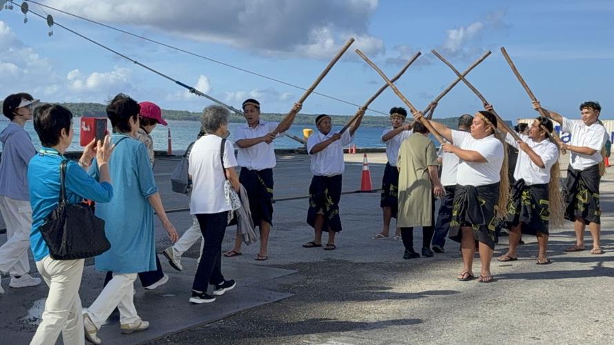 Cruise ship Asuka III's maiden voyage to Guam brings 1,000 passengers ...