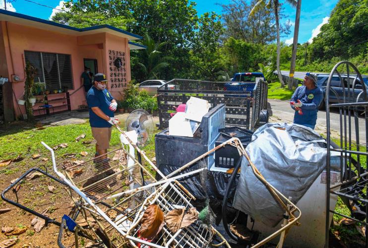 Cleaning up the village of Sinajana | Local News | guampdn.com