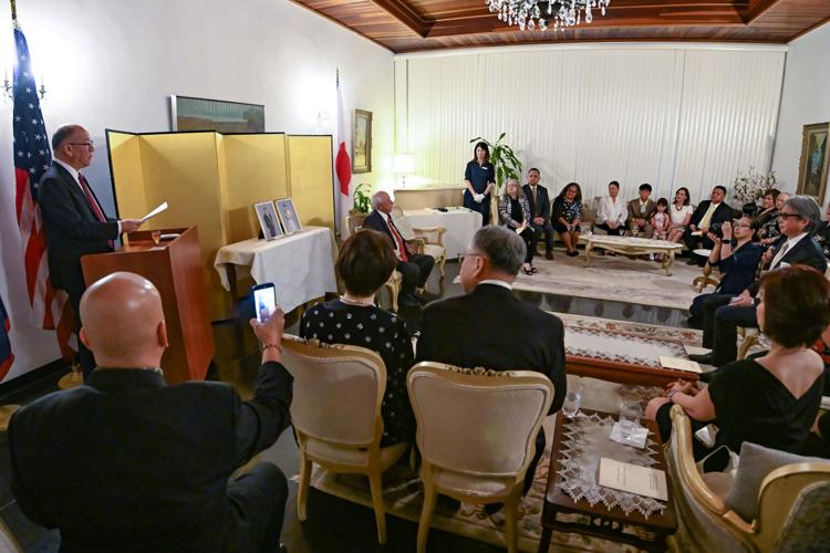 PHOTOS: Former Gov. Carl Gutierrez awarded Japan’s Order of the Rising ...