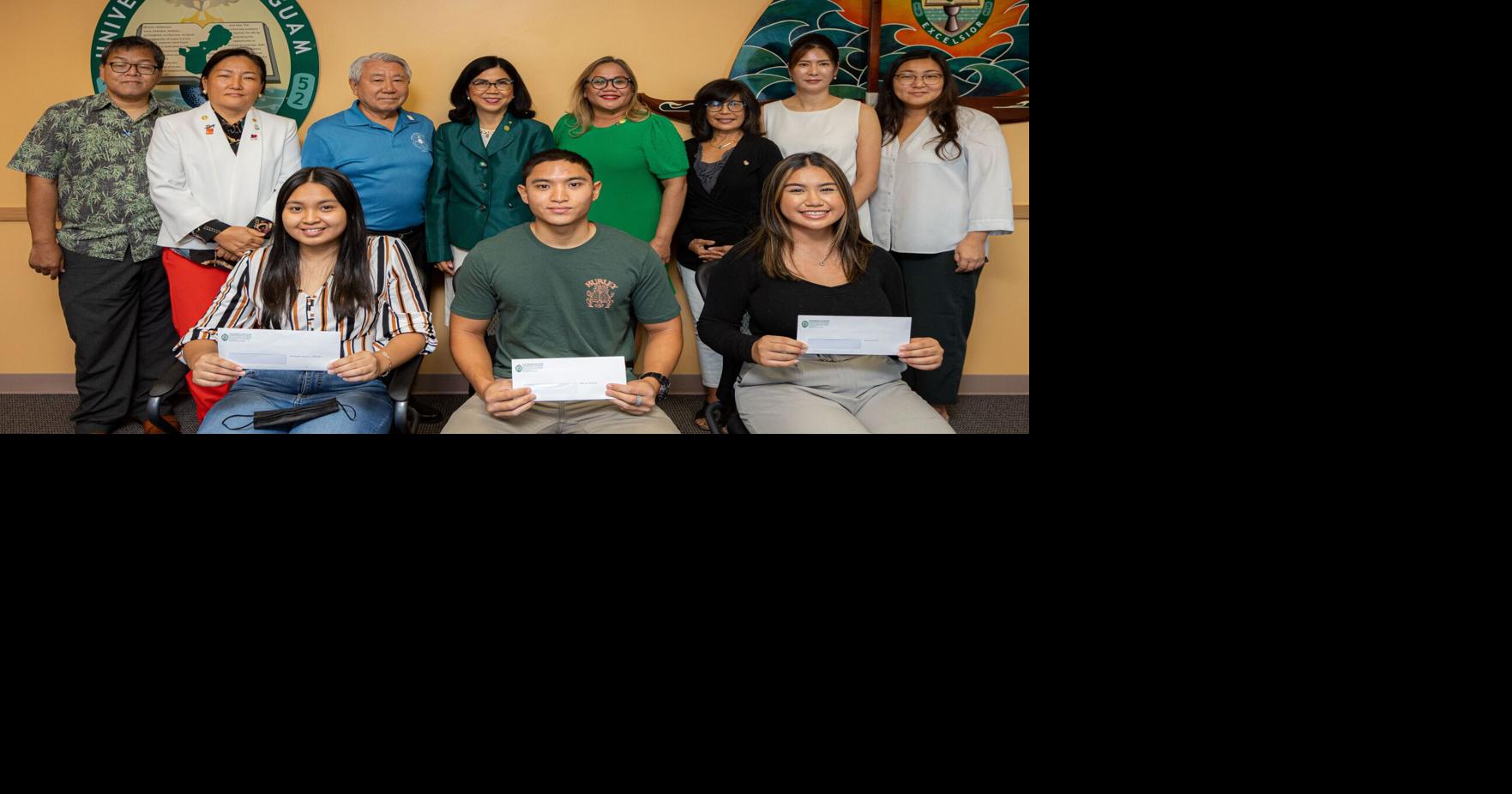 Four UOG students receive $22,000 worth of scholarships | Islandstyle ...