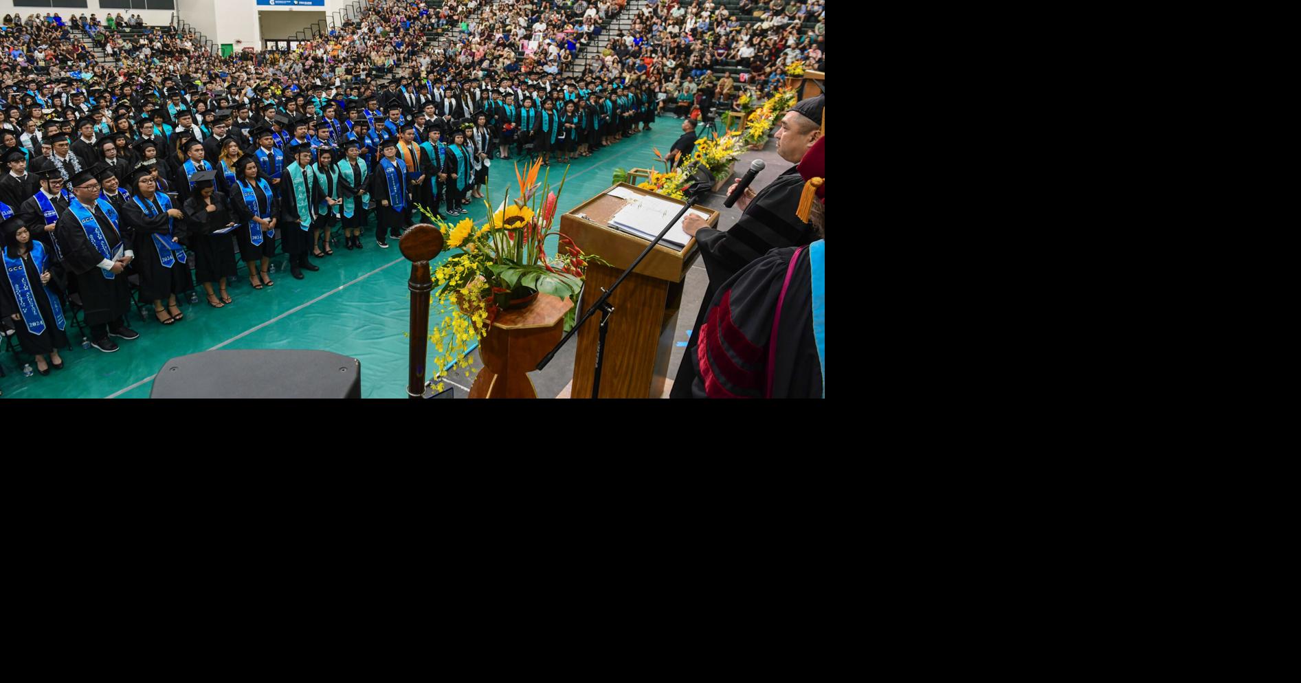 'Become the agent of change': 361 Guam Community College students ...