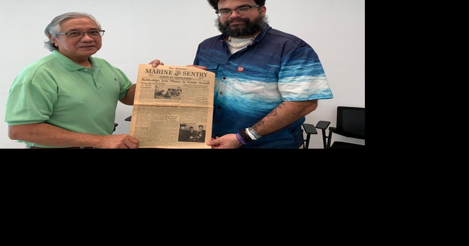 'It's a part of history that should remain in Guam': Marine newspapers ...