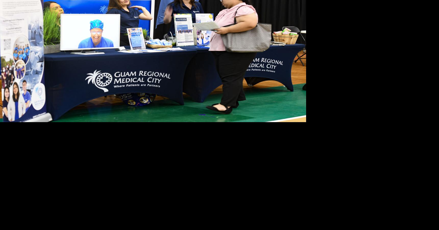 PHOTOS: Job seekers check out University of Guam's Career Voyage Fair ...