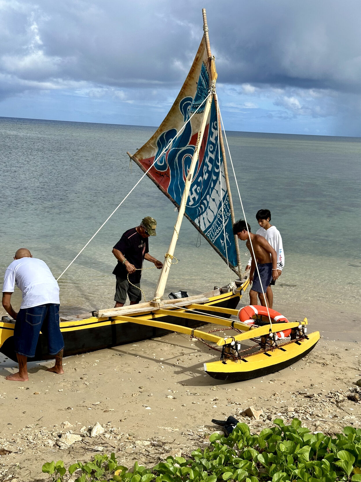 Career Tech High launches canoe | | guampdn.com