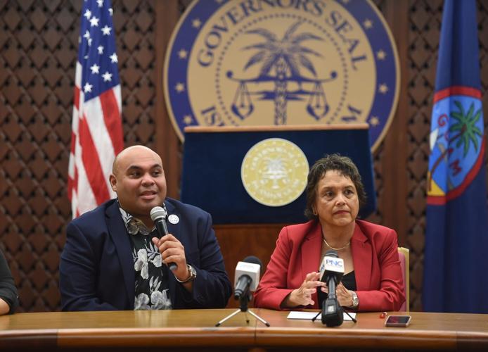 Gov. Lou Leon Guerrero says she and Lt. Gov. Josh Tenorio seeking re ...