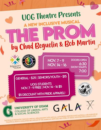 UOG Theatre's inclusive musical 'The Prom' set for Nov. 7-9, 14-16 ...