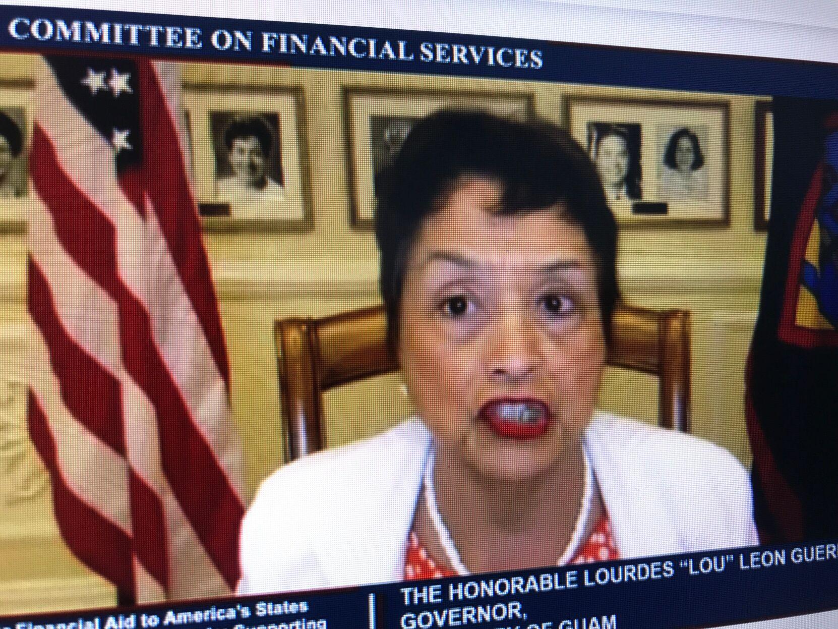 Gov. Leon Guerrero pushes for aid for Guam during U.S. House testimony ...