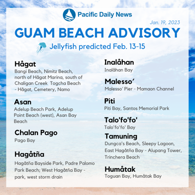 Guam EPA warns of 25 polluted beaches | News | guampdn.com