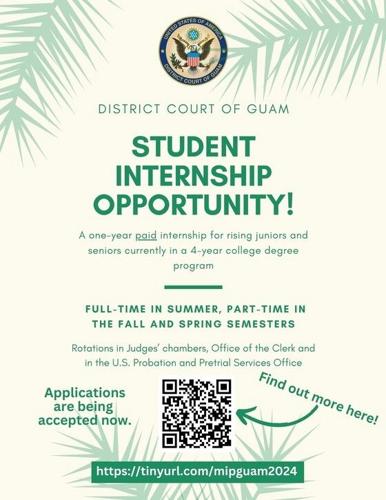 District Court of Guam starts accepting student internship applications ...