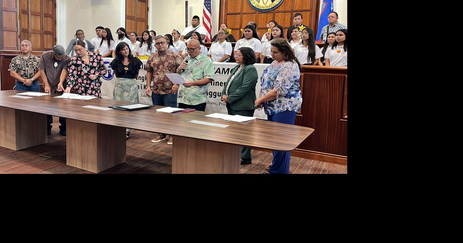 Legislature celebrates golden anniversary of CHamoru language in ...