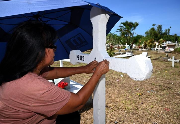 All Souls’ Day preparations at Limtiaco Cemetery | Multimedia | guampdn.com