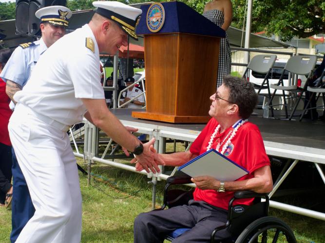 ‘Countless sacrifices’: Guam honors veterans, bats for local claims ...