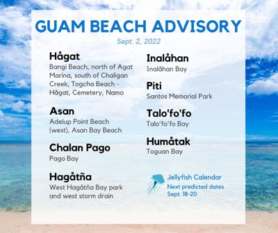 Guam EPA warns of 14 polluted beaches | News | guampdn.com