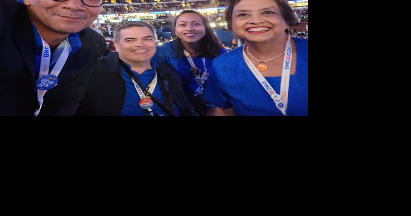 Guam delegation casts all 12 votes for Harris during Democratic ...