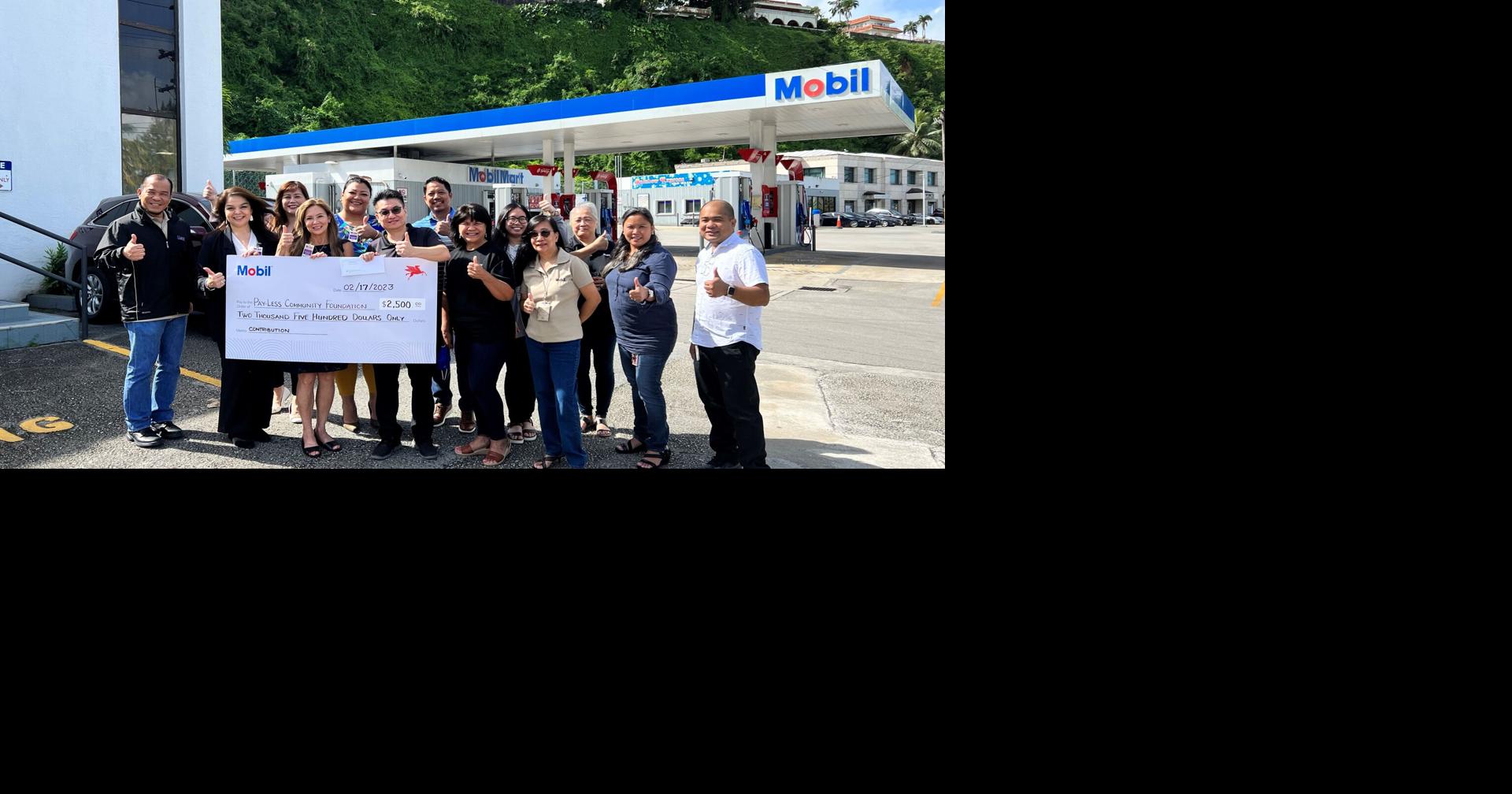 Mobil Oil Guam donates to Pay-Less Community Foundation | News ...
